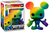 Figurine Funko Pop Disney : Mickey Mouse "Rainbow" [01] au meilleur prix | E.Leclerc