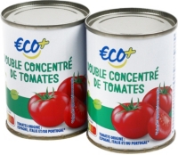 Double Concentré De Tomate-2x140G - ECO + au meilleur prix | E.Leclerc