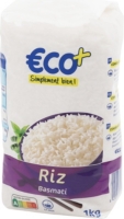 Riz basmati sachet - 1 kg - ECO + au meilleur prix | E.Leclerc