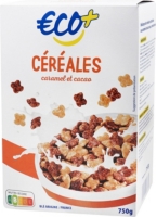 Céréales caramel cacao 750G - ECO + au meilleur prix | E.Leclerc