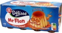 Flan vanille nappé caramel - 16 x 100 g - DELISSE au meilleur prix | E ...