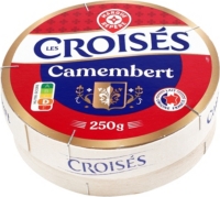 Camembert 21% Mat. Gr. - 250 g - LES CROISES au meilleur prix | E.Leclerc