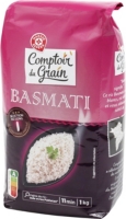 Riz basmati - 1 kg - COMPTOIR DU GRAIN au meilleur prix | E.Leclerc