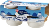 Yaourt à la grecque nature - 4 x 150 g - DELISSE au meilleur prix | E ...
