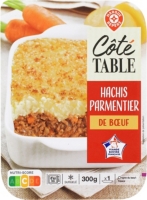 Hachis parmentier surgelé - 300 g - COTE TABLE au meilleur prix | E.Leclerc