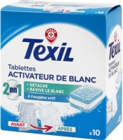 Tablettes activateur de blanc - X10 - TEXIL au meilleur prix | E.Leclerc