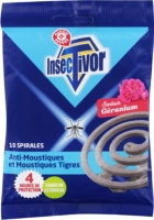 Spirales anti-moustiques X10 - INSECTIVOR au meilleur prix | E.Leclerc