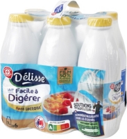 Lait sans lactose bouteille - 6 x 1 l - DELISSE au meilleur prix | E ...