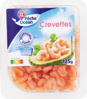 Crevettes roses - 125g - PECHE OCEAN au meilleur prix | E.Leclerc