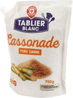 Sucre roux cassonade doypack - 750 g - TABLIER BLANC au meilleur prix ...