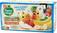 Gourdes sans sucres ajoutés multi variétés - 12 x 90 g - DOUCEUR DU ...