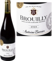 Vin Rouge Brouilly AOP - 75cl - ANTOINE BARRIER au meilleur prix | E ...