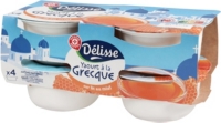 Yaourt à la grecque sur lit de miel - 4 x 150 g - DELISSE au meilleur ...