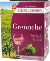 Vin Rosé D'Espagne Grenache - Bag-in-Box® 5L - ADRIEN CHAMPAUD au ...