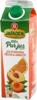 Pur jus d'orange, pêche et abricot - 1 l - JAFADEN au meilleur prix | E ...