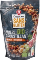 muesli croustillant avoine et fruits secs bio sans gluten - 375 g ...