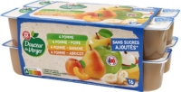 Coupelles sans sucres ajoutés fruits jaunes - 16 x 100 g - DOUCEUR DU ...
