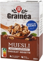 muesli pépites croustillantes chocolat-noissette réduit en sucre - 350 ...