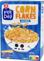 corn flakes sucrés - 400 g - P'TIT DELI au meilleur prix | E.Leclerc