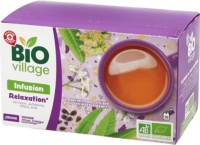 Infusion relaxation bio (tilleul/verveine/aubépine et anis) 20 sachets ...