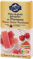 pâtes de fruits de Provence saveur fruits rouges - 180 g - NOS REGIONS ...