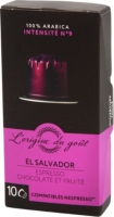 Capsules de café El Salvador La Joya x 10 - 52 g - L'ORIGINE DU GOUT au ...