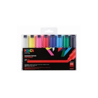 Feutres Posca large biseauté 8 couleurs au meilleur prix | E.Leclerc