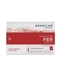 Granions De Fer Bte 30 ampoules au meilleur prix | E.Leclerc