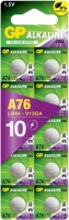 Piles LR44 Bouton - AG13 - Lot de 10 | GP Extra | Batteries Alcalines LR 44 A76 - Longue durée ...