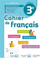 Cahier de français 3e, cycle 4 - cahier d'activités - Ed. 2022 (Broché ...