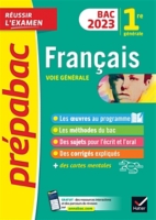 Prépabac Français 1re générale - Bac de français 2023 (écrit & oral ...