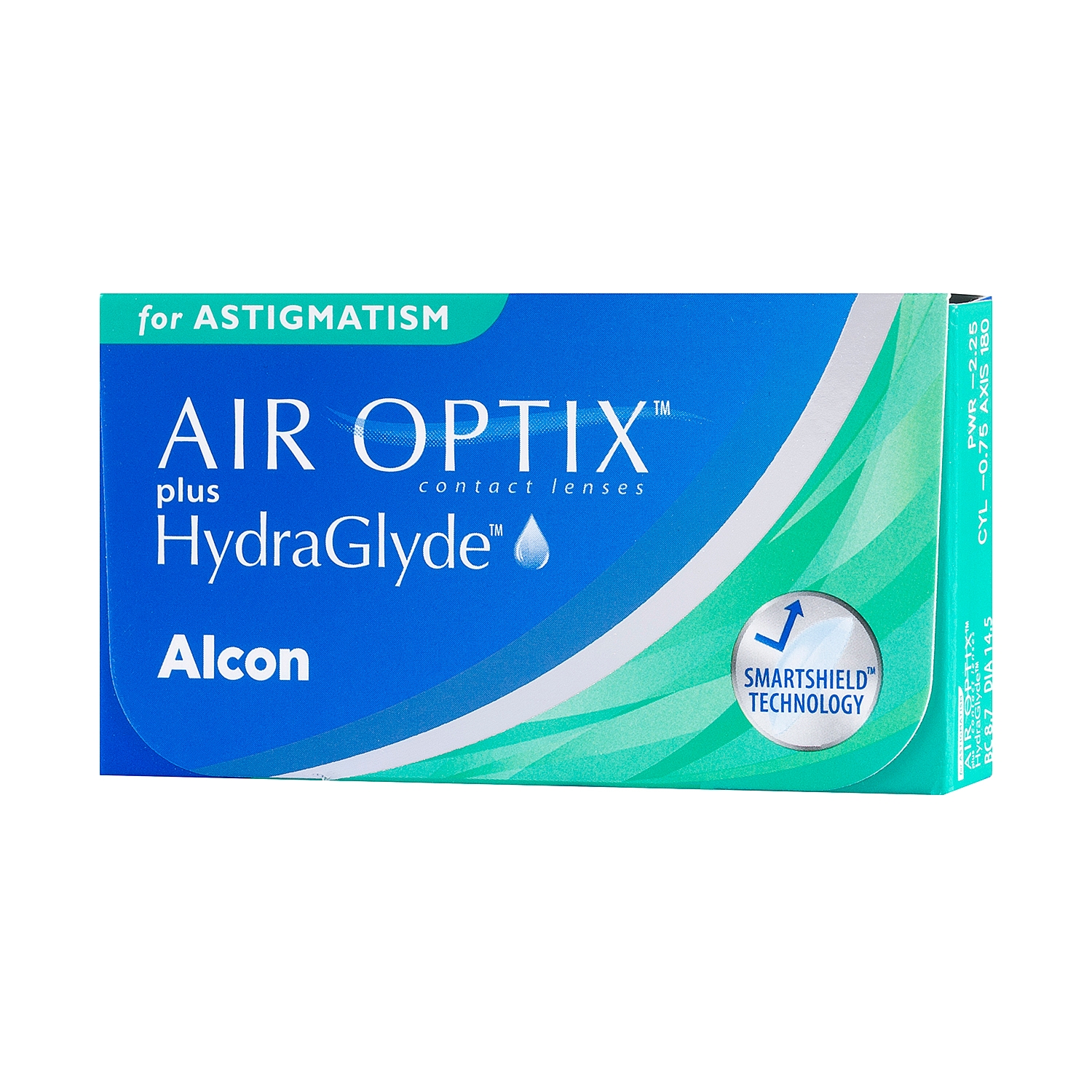 Air Optix Plus Hydraglyde Toric : lentilles de contact mensuelles pour ...