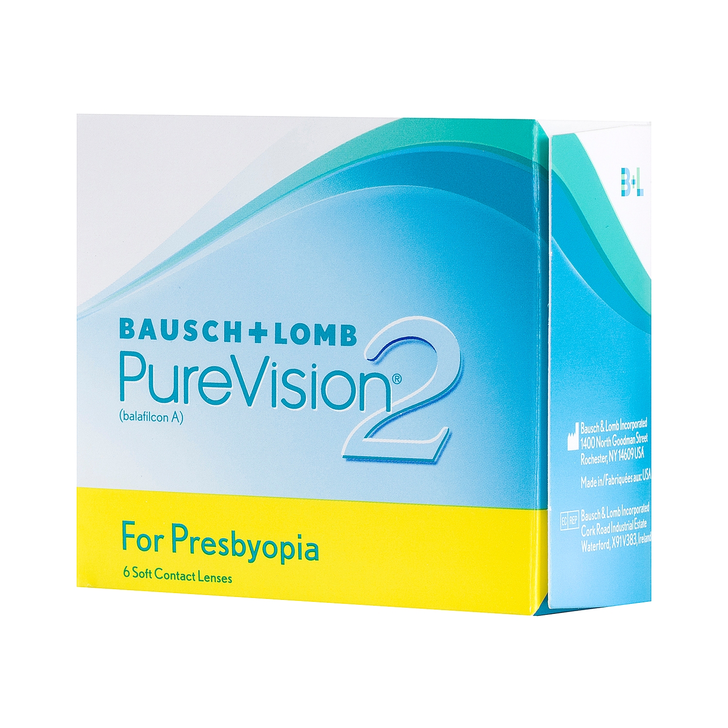 PureVision 2 for Presbyopia : lentilles de contact mensuelles pour ...