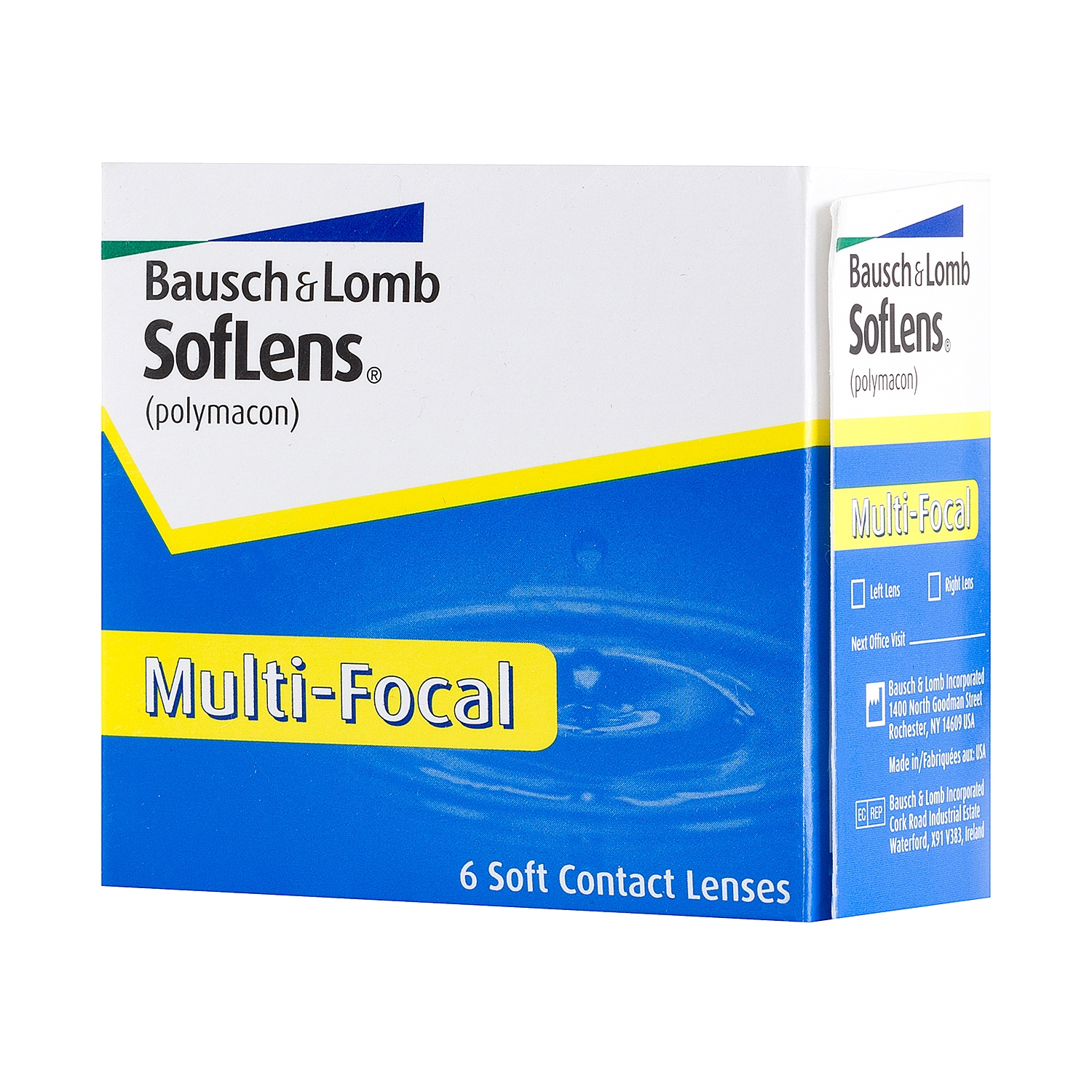 SofLens Multi-Focal : lentilles de contact mensuelles pour presbytie à ...